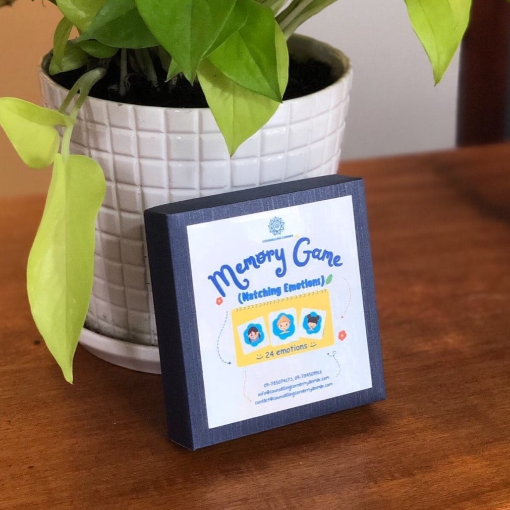 memory game landing page - Counselling Corner Myanmar